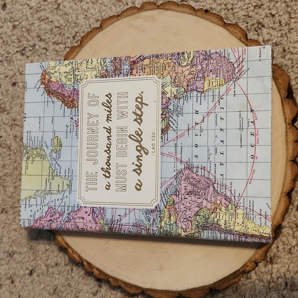 Eccolo | Office | Eccolo World Traveler Lao Tzu Journey Quote Journal New | Poshmark